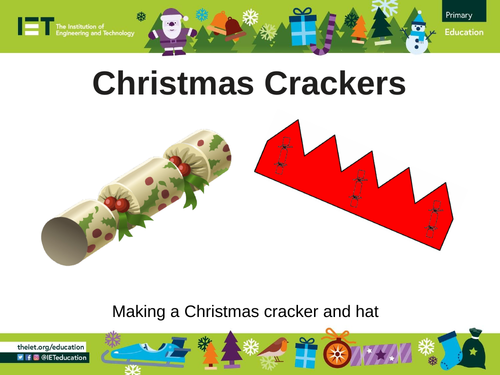 How to make a Christmas cracker | Teaching Resources