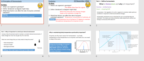 Principles of Homeostasis - Lesson 1 | Teaching Resources Principles of Homeostasis - Lesson 1 | Teaching Resources