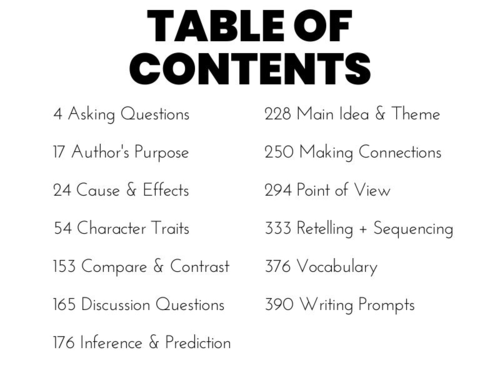 Voices in the Park Book Activities - Reading Comprehension and Literacy ...