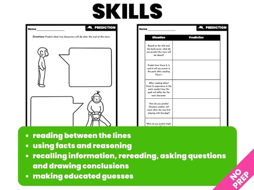Voices in the Park Inference & Prediction Activities | Teaching Resources