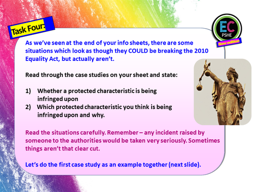 Protected Characteristics + Equality Act | Teaching Resources