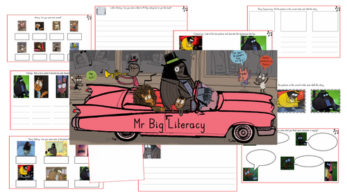 Mr Big Literacy + Free Feelings card game | Teaching Resources