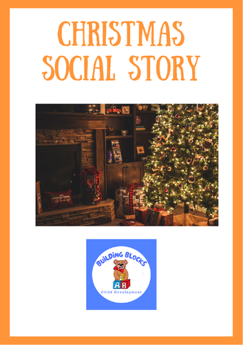 Christmas Social Story, SPED, communication, safety, autism, early ...