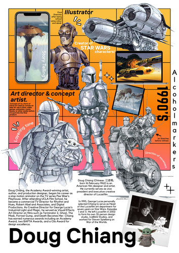 Doug Chiang Poster | Teaching Resources