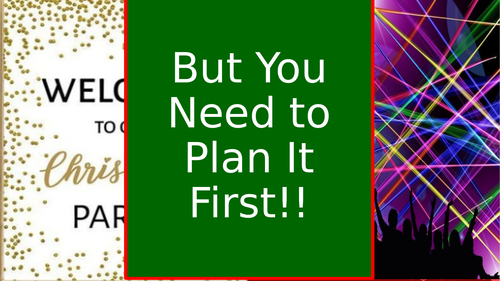 Plan A Christmas Party | Teaching Resources