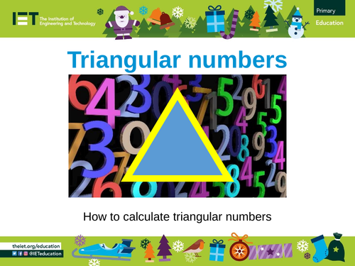 Triangular numbers | Teaching Resources