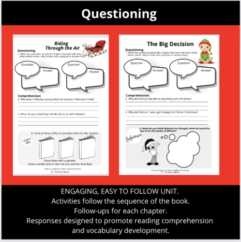 A BOY CALLED CHRISTMAS by Matt Haig NOVEL STUDY AND READING ...