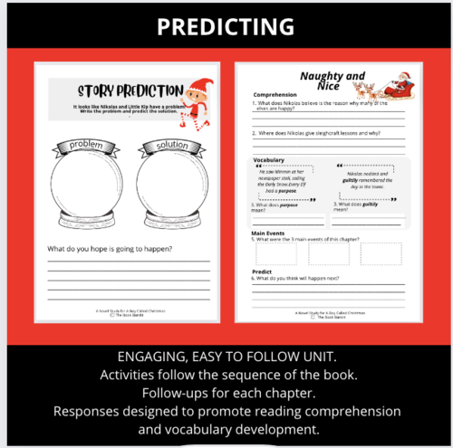 A BOY CALLED CHRISTMAS by Matt Haig NOVEL STUDY AND READING ...