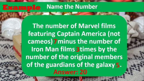 Christmas Quiz 2022 End of Term | Teaching Resources