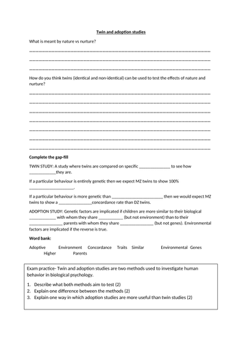 Biological psychology research methods | Teaching Resources Biological psychology research methods | Teaching Resources