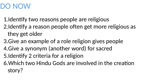 3. The Design Argument (KS3 lesson) | Teaching Resources