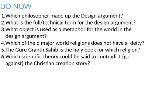 4. History of the world religions (KS3) | Teaching Resources