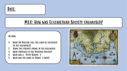 GCSE Edexcel Early Elizabethan England complete and fully resourced ...