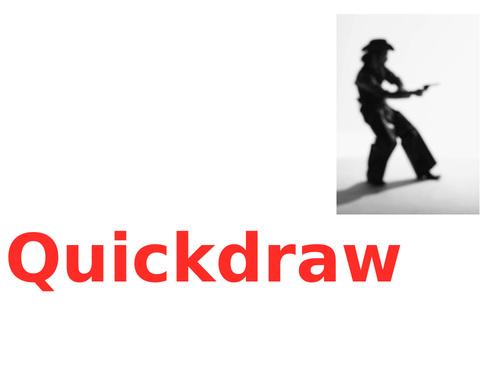 Quick draw by Carole Ann Duffy | Teaching Resources