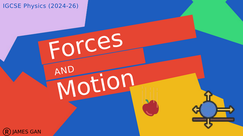 (Chapter 3/25) IGCSE Physics - Forces and Motion [2024-2026] | Teaching ...