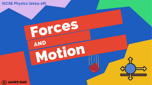 (Chapter 3/25) IGCSE Physics - Forces and Motion [2024-2026] | Teaching ...