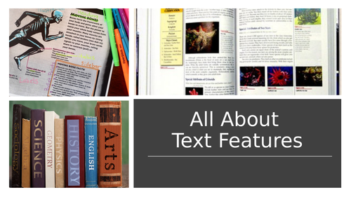 Text Features Bundle | Teaching Resources
