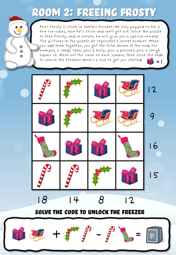 Christmas Escape Room | Teaching Resources