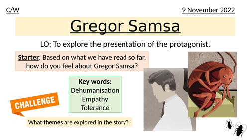 Metamorphosis - Franz Kafka - Five week Unit of work | Teaching Resources