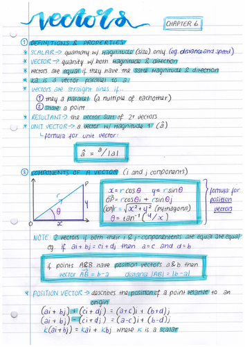 A (/AS) Level Math Notes - Year 1 AQA | Teaching Resources