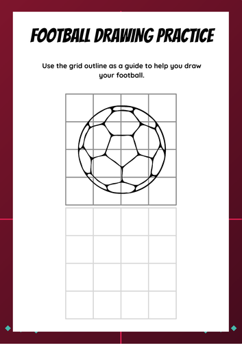 10X Football Drawing Practice Art Pages - World Cup 2022. England World ...