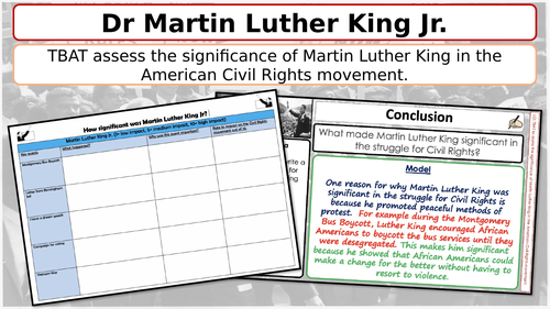 Martin Luther King | Teaching Resources