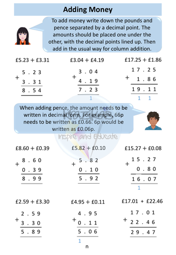 Money Workbook - Functional Skills Maths - Entry Level 3 | Teaching ...