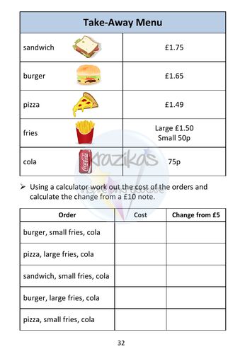 Money Workbook - Functional Skills Maths - Entry Level 3 | Teaching ...