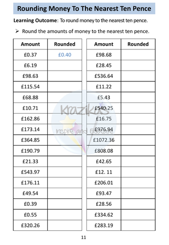 Money Workbook - Functional Skills Maths - Entry Level 3 | Teaching ...