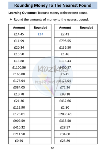 Money Workbook - Functional Skills Maths - Entry Level 3 | Teaching ...