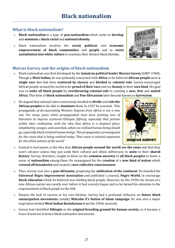 Black Nationalism for A Level Politics | Teaching Resources