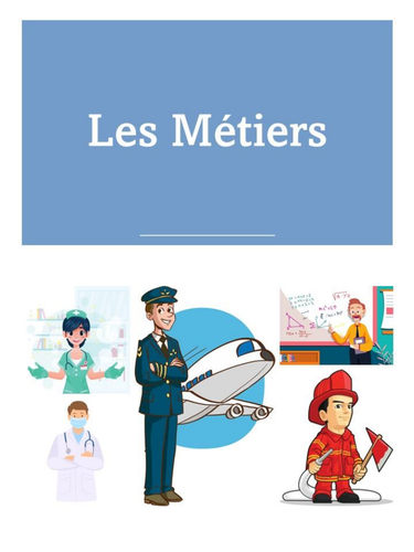 Les Métiers - Jobs in French | Teaching Resources