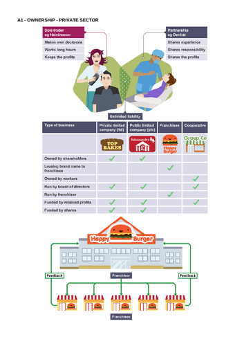 Business Ownership Worksheet and Lessons | Teaching Resources