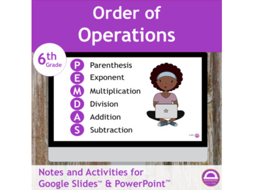 Math Order Of Operations Notes And Activities | Teaching Resources