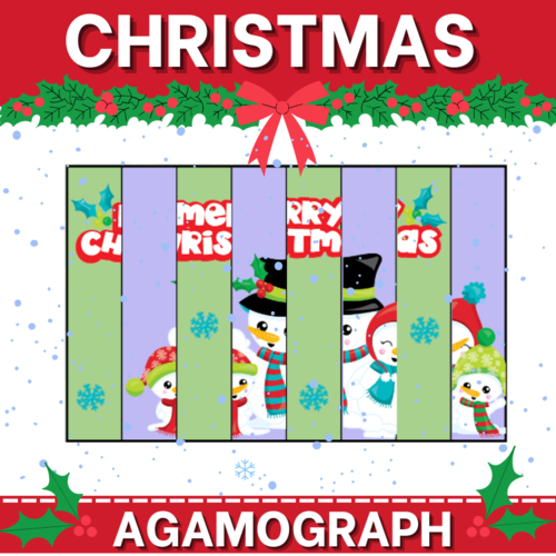 Kinetic Art: Christmas Agamograph | Teaching Resources