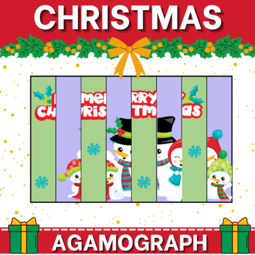 Kinetic Art: Christmas Agamograph | Teaching Resources