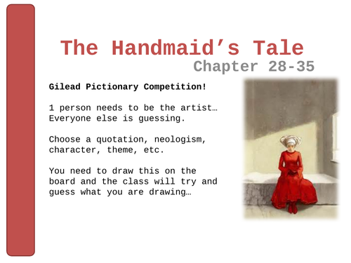 The Handmaid's Tale- Scheme of work | Teaching Resources