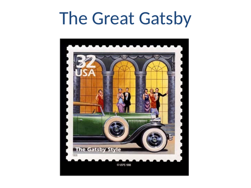 The Great Gatsby Scheme of Work | Teaching Resources