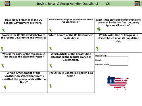Checks and Balances and the US Constitution | Teaching Resources