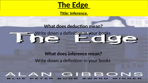 KS3 The Edge Whole Unit of Work | Teaching Resources