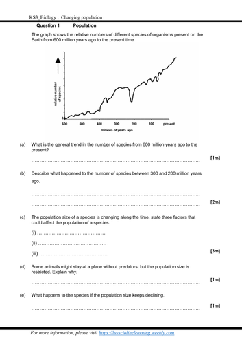 KS3_Secondary 1 checkpoint_worksheet and revision (with answer script ...