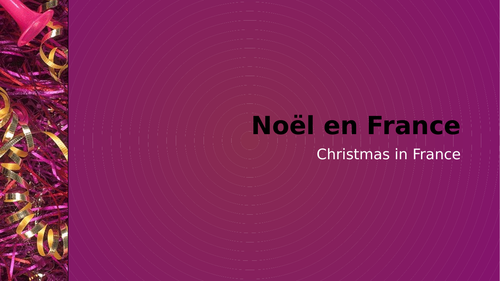 Noel en France | Teaching Resources