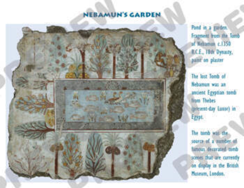 Roll and Draw! - Ancient Egyptian Garden | Teaching Resources