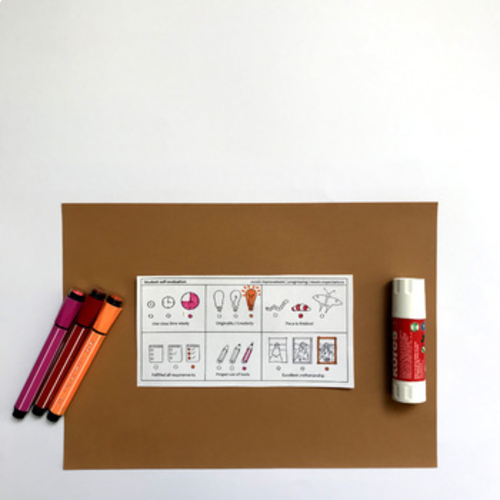 Visual Self-Assessment Rubrics for Art Class | Teaching Resources Visual Self-Assessment Rubrics for Art Class | Teaching Resources