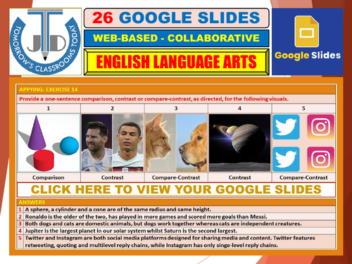 COMPARE-CONTRAST - INFORMATION TEXT - GOOGLE SLIDES | Teaching Resources COMPARE-CONTRAST - INFORMATION TEXT - GOOGLE SLIDES | Teaching Resources
