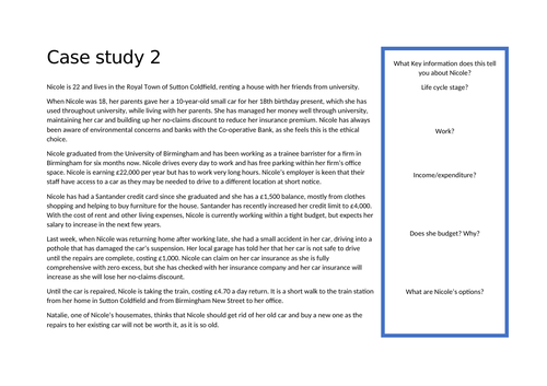 Libf unit 3 Case study 2 | Teaching Resources
