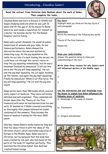 Hippocrates and Galen | Teaching Resources