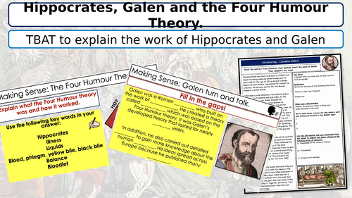 Hippocrates and Galen | Teaching Resources