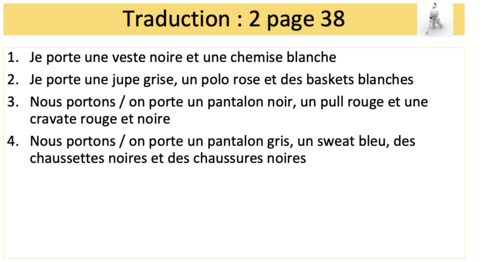 Qu'est-ce que tu portes ? (Dynamo 1) | Teaching Resources