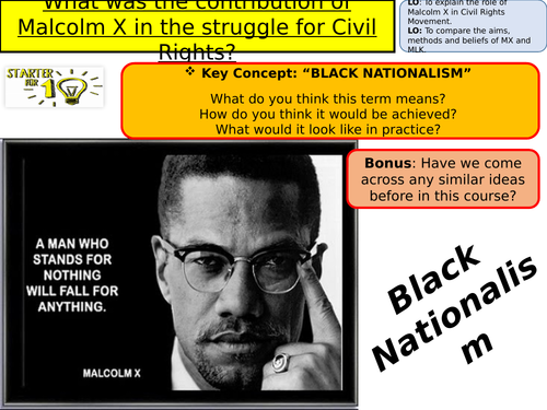 Civil Rights What was the contribution of Malcolm X in the struggle for ...